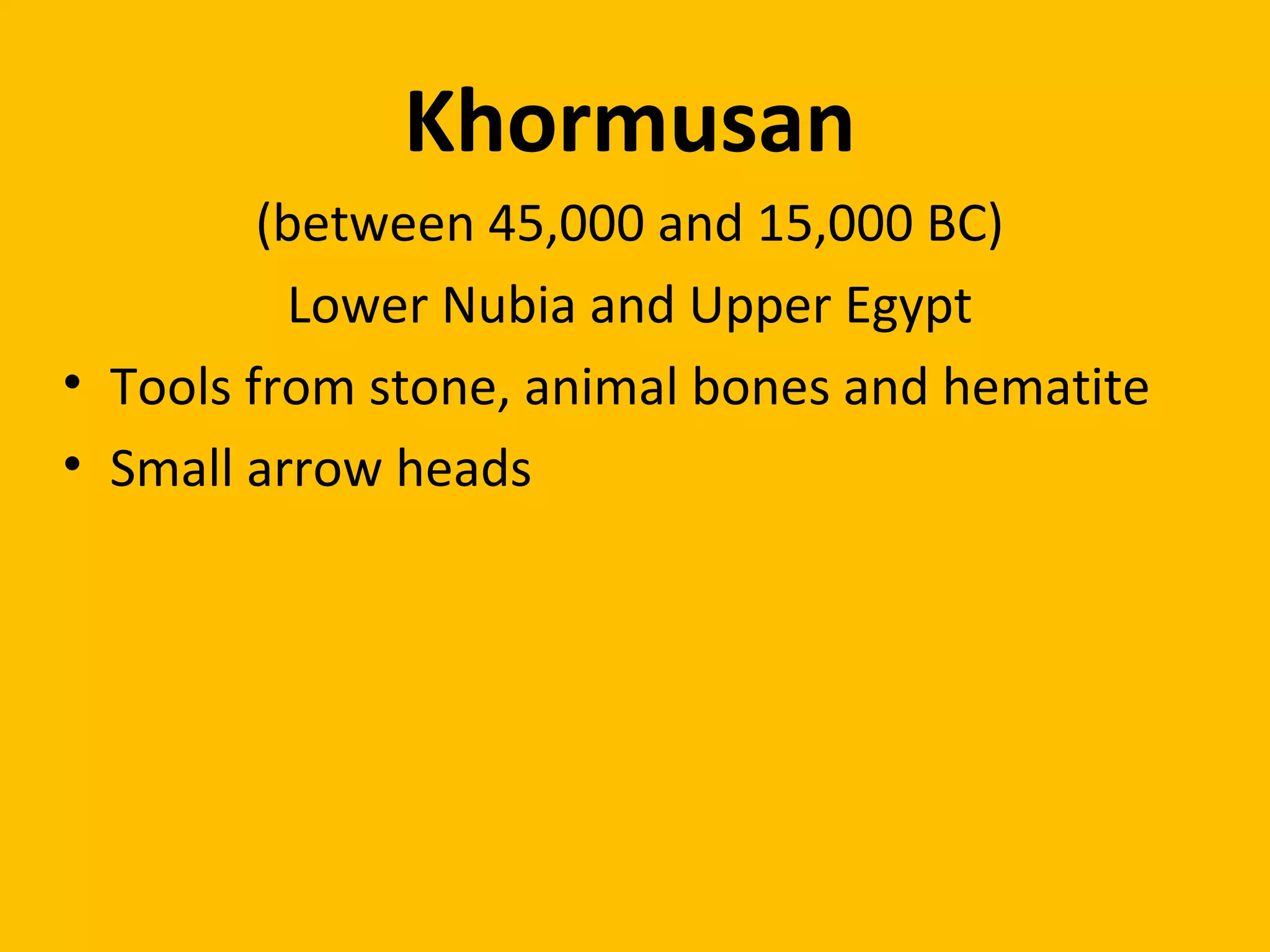 Prehistoric egypt | PPT