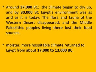 Prehistoric egypt | PPT