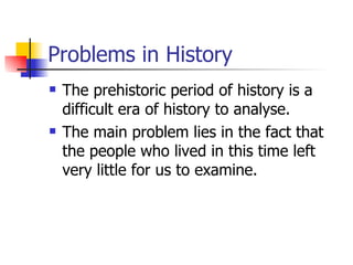 Prehistoric Medicine Lesson 2 | PPT