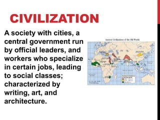 Prehistoric vocab | PPTX