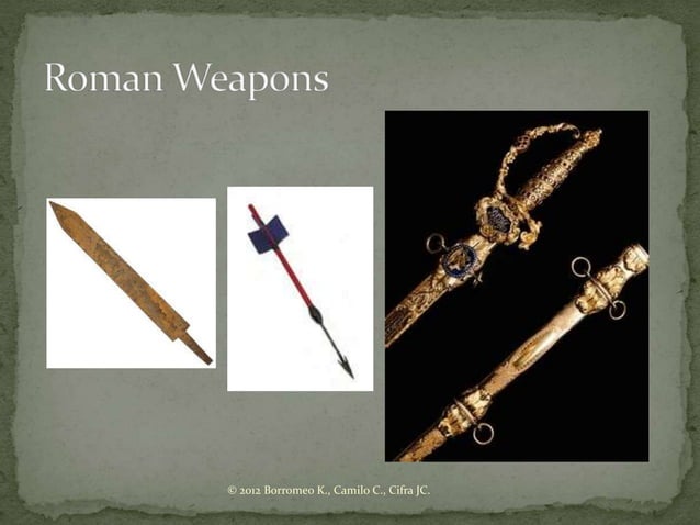 Prehistoric Weapons | PPT