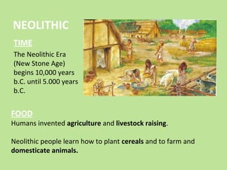 Prehistory for 4th grade | PPT