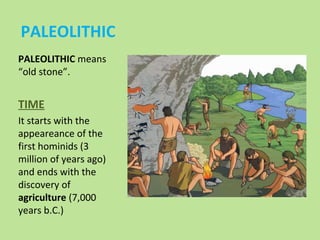 Prehistory for 4th grade | PPT