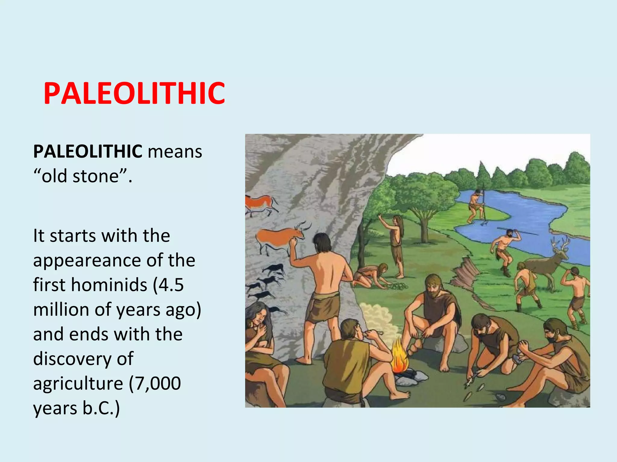 Prehistory | PPT