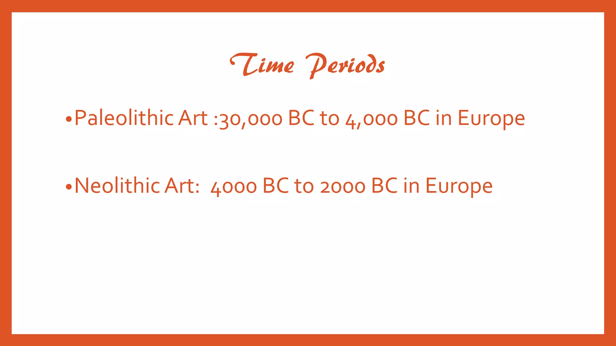 Prehistoric Art | PDF