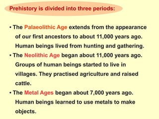 Prehistory | ODP