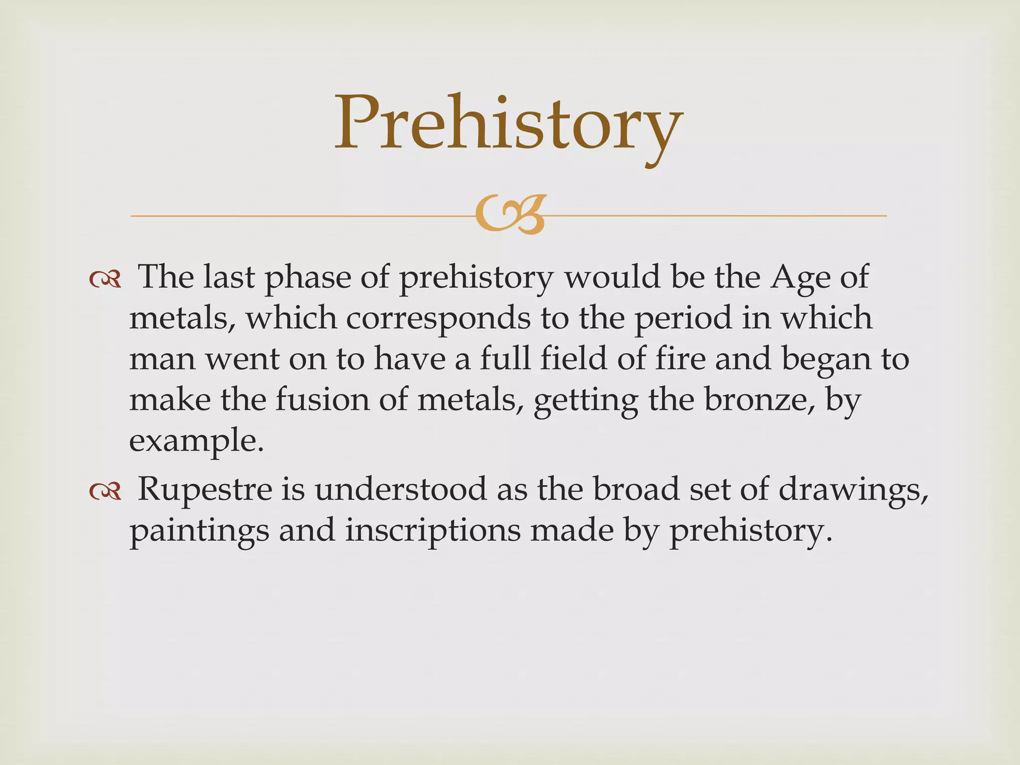 Prehistory | PPTX