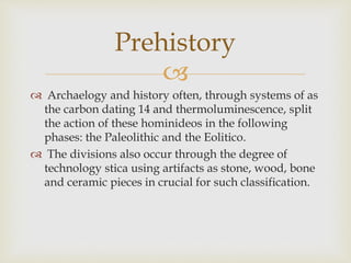 Prehistory | PPT