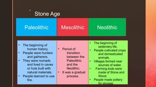 Prehistory | PPT