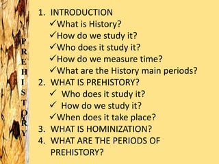 Prehistory introduction | PPTX | Christianity | Religion & Spirituality