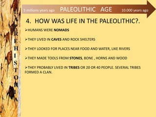 Prehistory paleolithic | PPTX