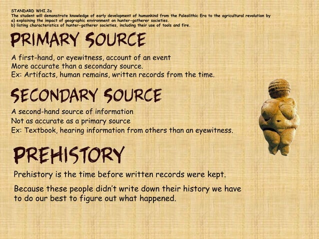 Prehistory and early humans | PDF