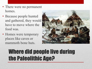 Prehistory and early humans powerpoint | PPTX