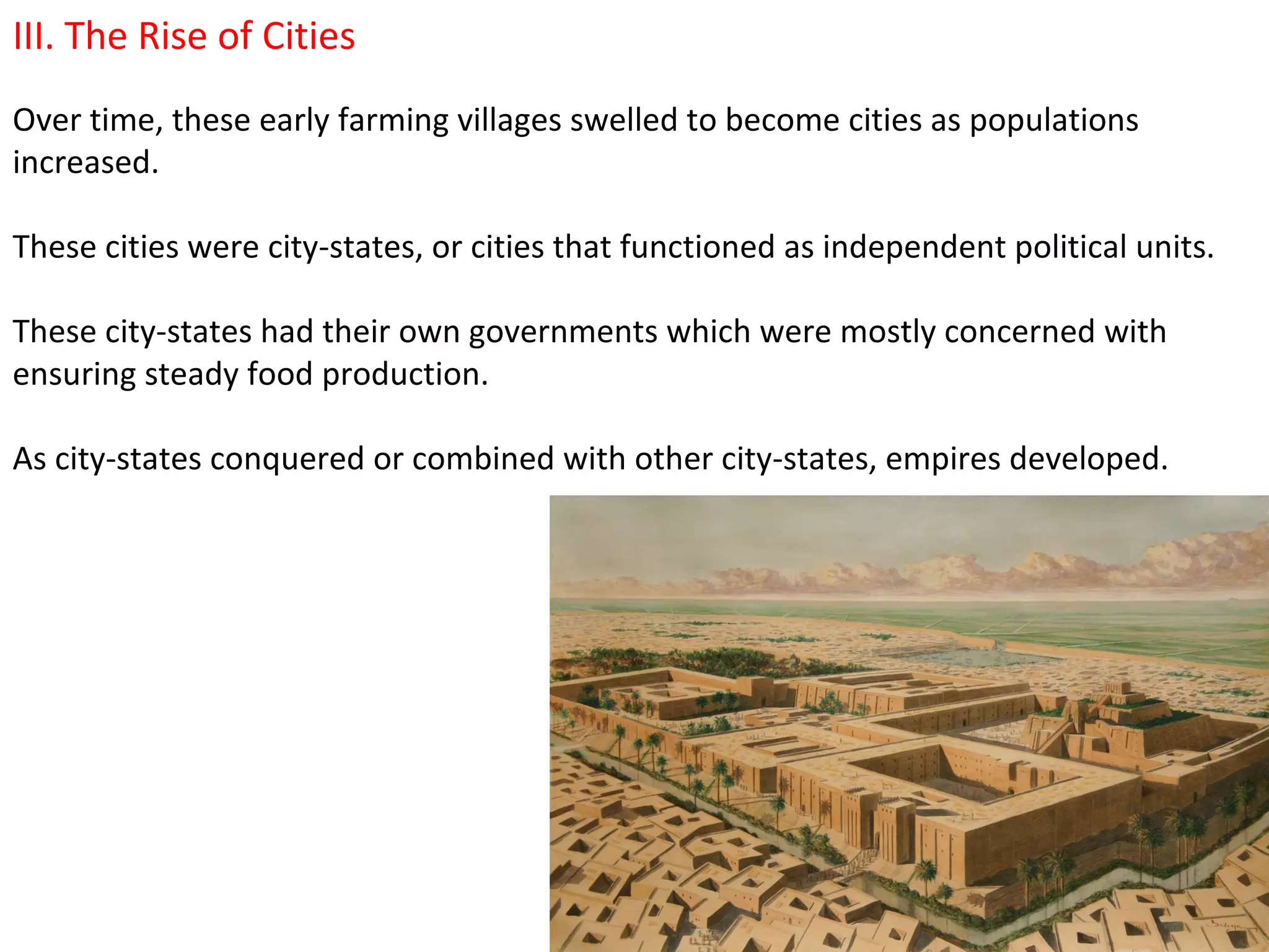 Prehistory and the Earliest Civilizations | PPT | Agriculture | Industries