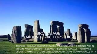 Prehistory britain | PPTX