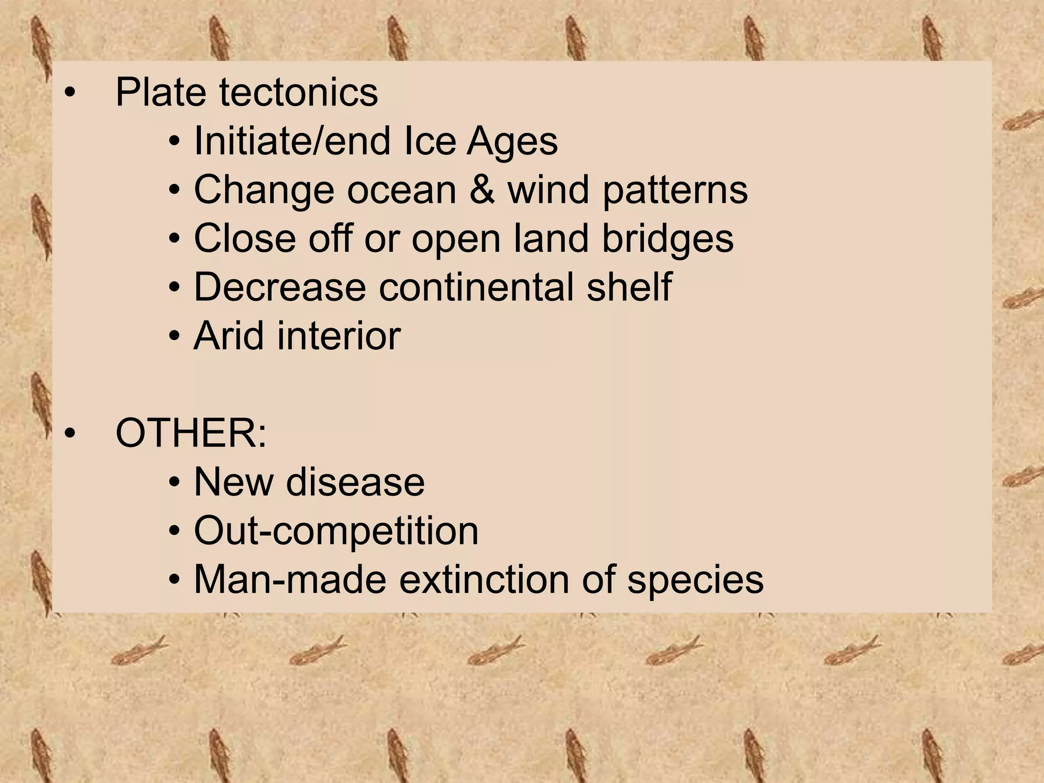 Prehistory 1: Geologic Timeline- Notes on the geologic & life history ...