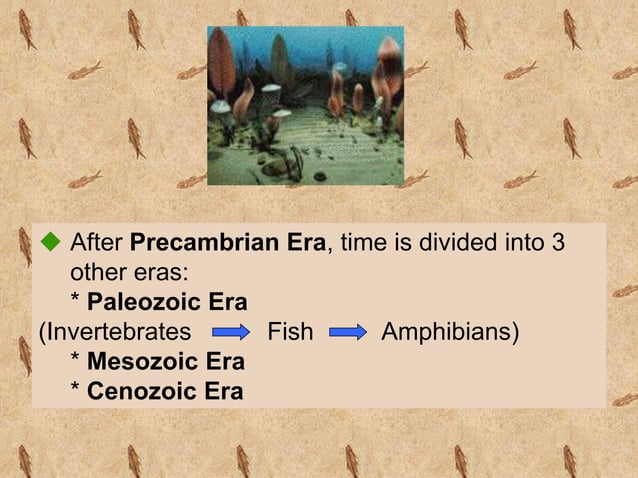 Prehistory 1: Geologic Timeline- Notes on the geologic & life history ...