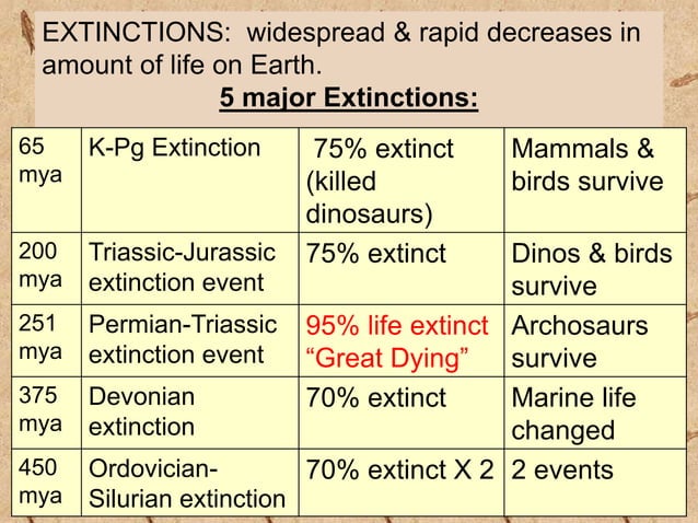 Prehistory 1: Geologic Timeline- Notes on the geologic & life history ...