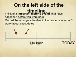 Prehistory_History & BC_AD Timeline Notes.ppt