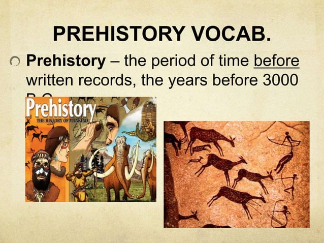 Prehistory_History & BC_AD Timeline Notes.ppt