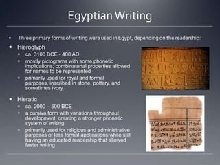 Prehistory, History, and Beginnings | PPTX