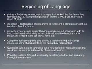 Prehistory, History, and Beginnings | PPTX