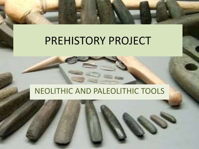 Prehistory project | PPTX