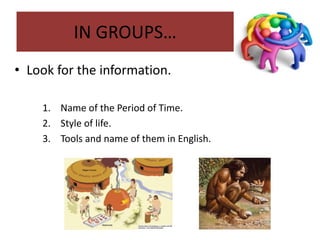 Prehistory project | PPTX