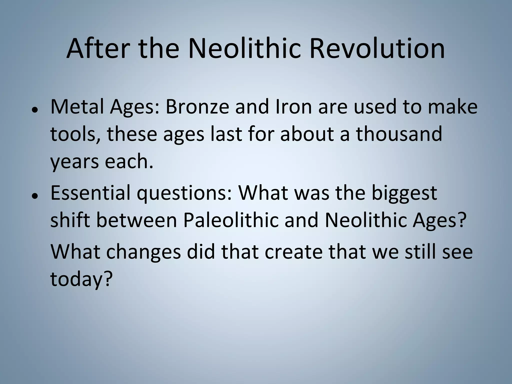 Prehistory unit 1 | PPT