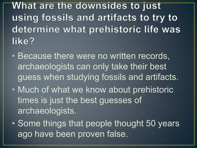 Prehistory vs history powerpoint | PPT