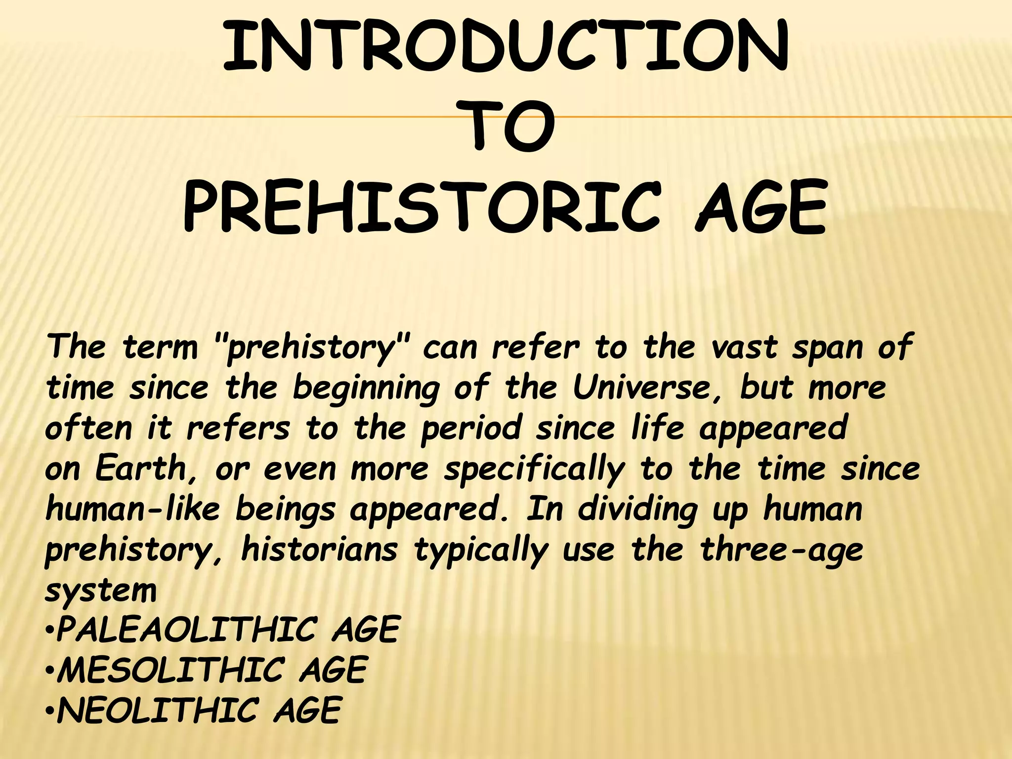 Mesolithic Age | PPTX