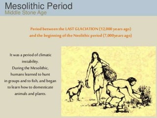 Mesolithic Age | PPTX