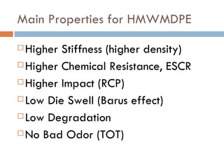 Pre HMW PE Trial | PPT