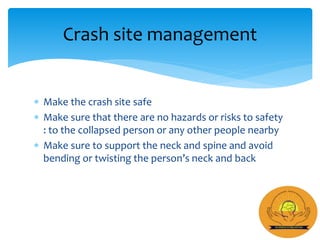 Road Traffic and Safety: Pre-Hospital Care | PPTX