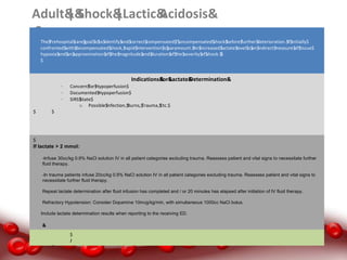 Pre hospitallactate1 | PPT