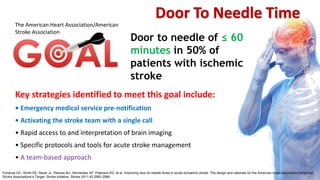 Prehospital Stroke Care | PPTX