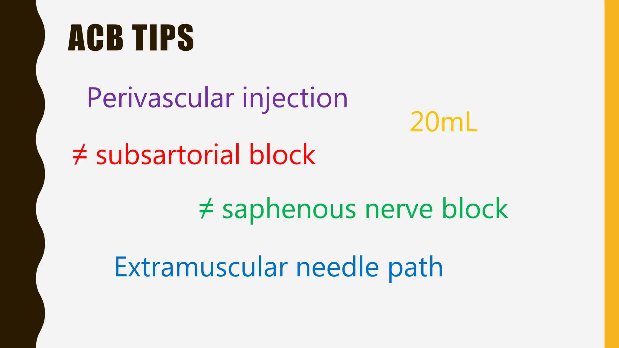Prehospital thigh blocks | PPTX