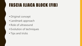 Prehospital thigh blocks | PPTX