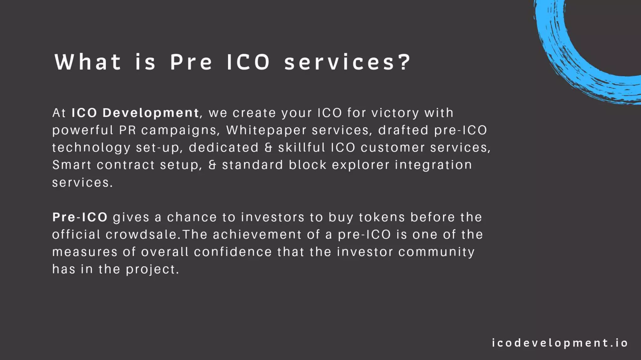 ICO Development Service | PPT