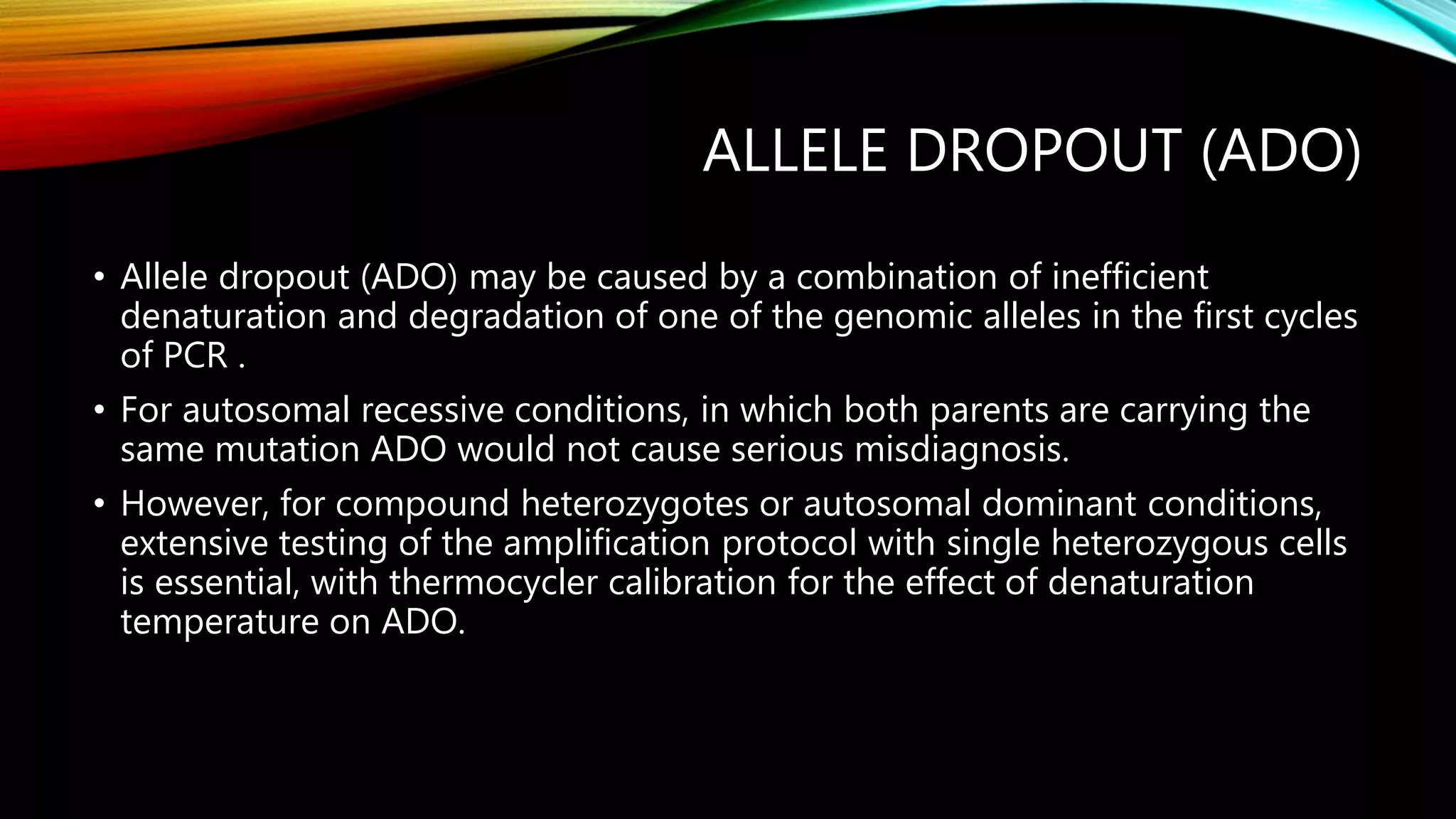 Preimplantation genetic diagnosis | PPTX