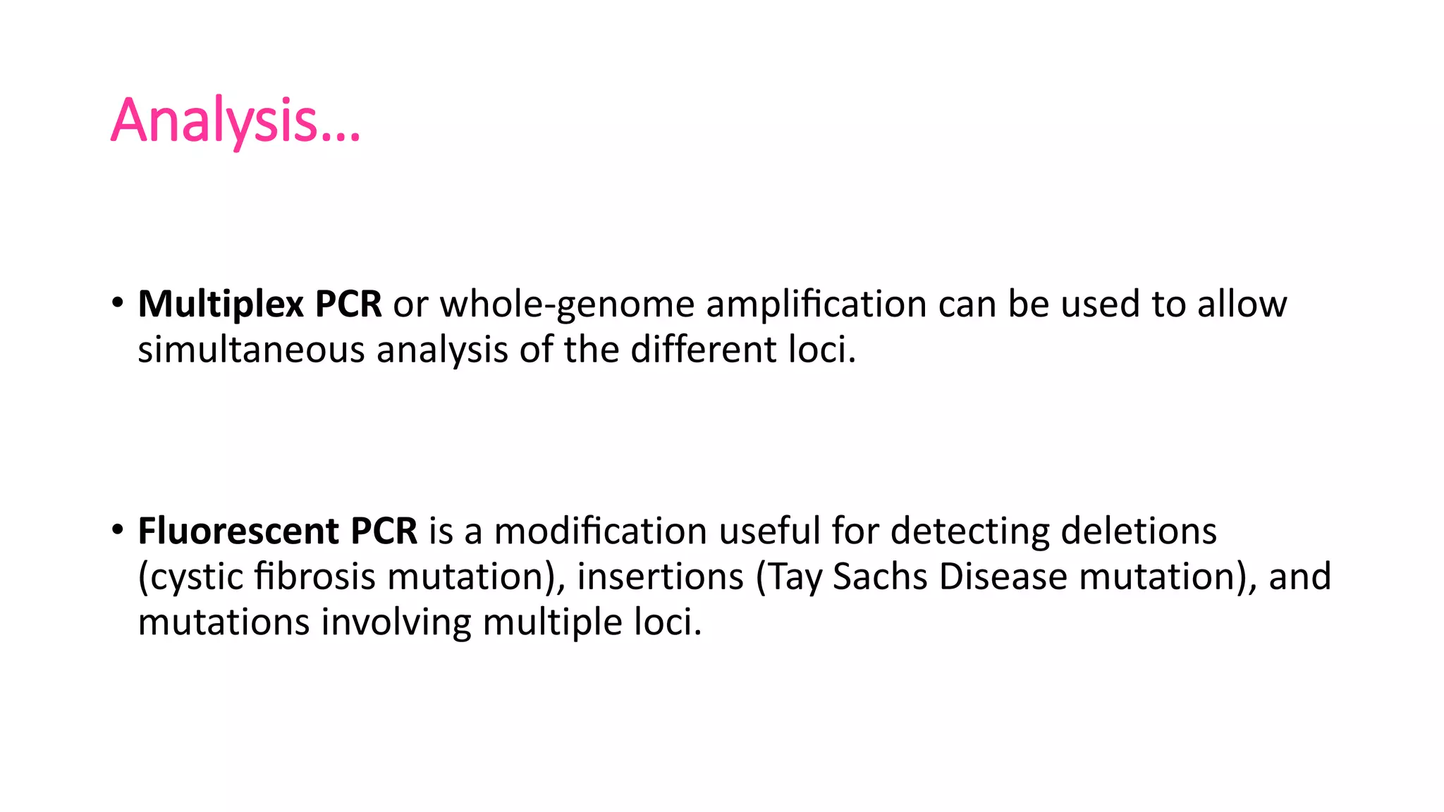 Preimplantation genetic diagnosis (pgd) PGD | PPTX
