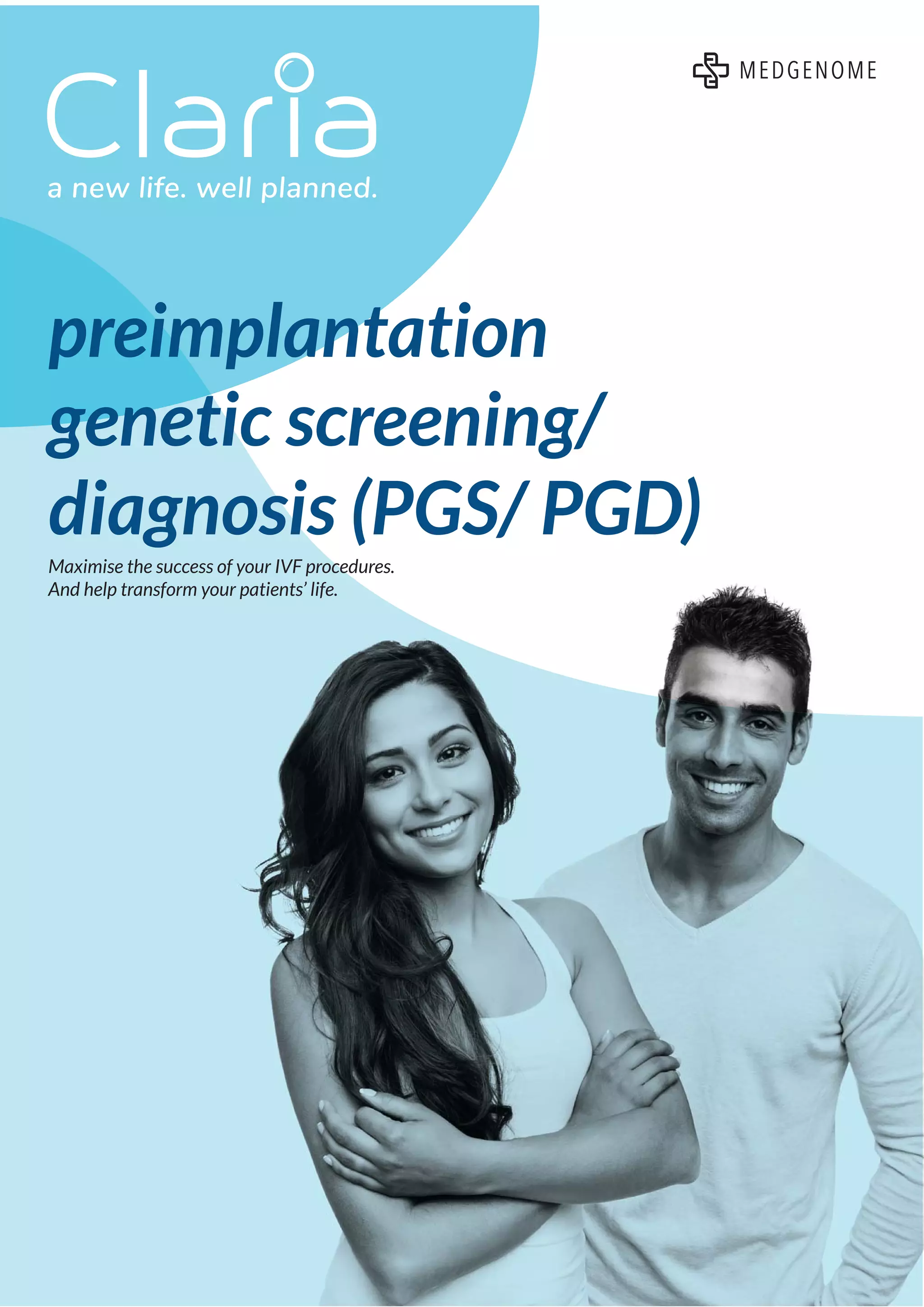 Preimplantation genetic screening & diagnosis brochures | PDF