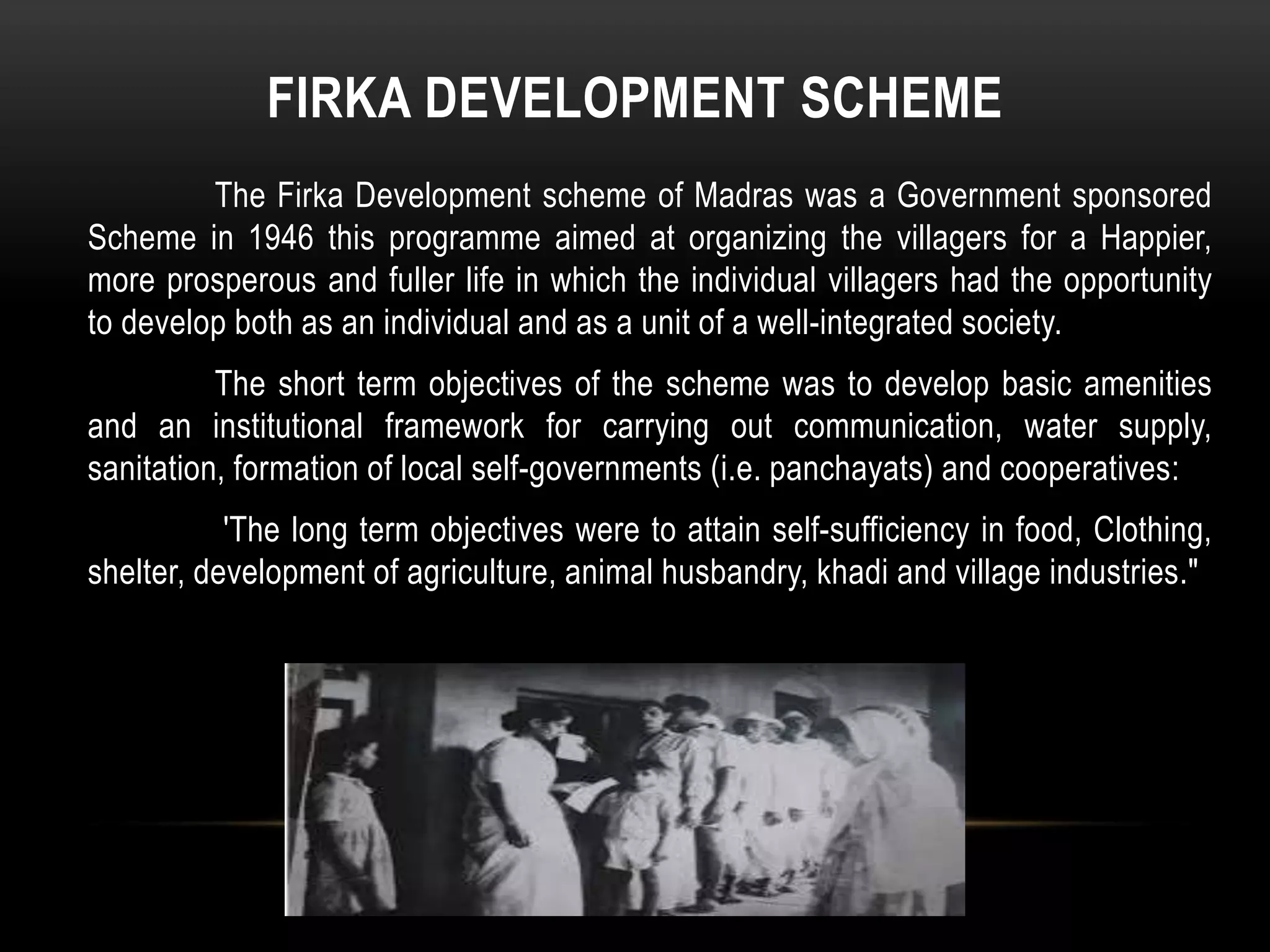 Pre-Independence Programs | PPTX