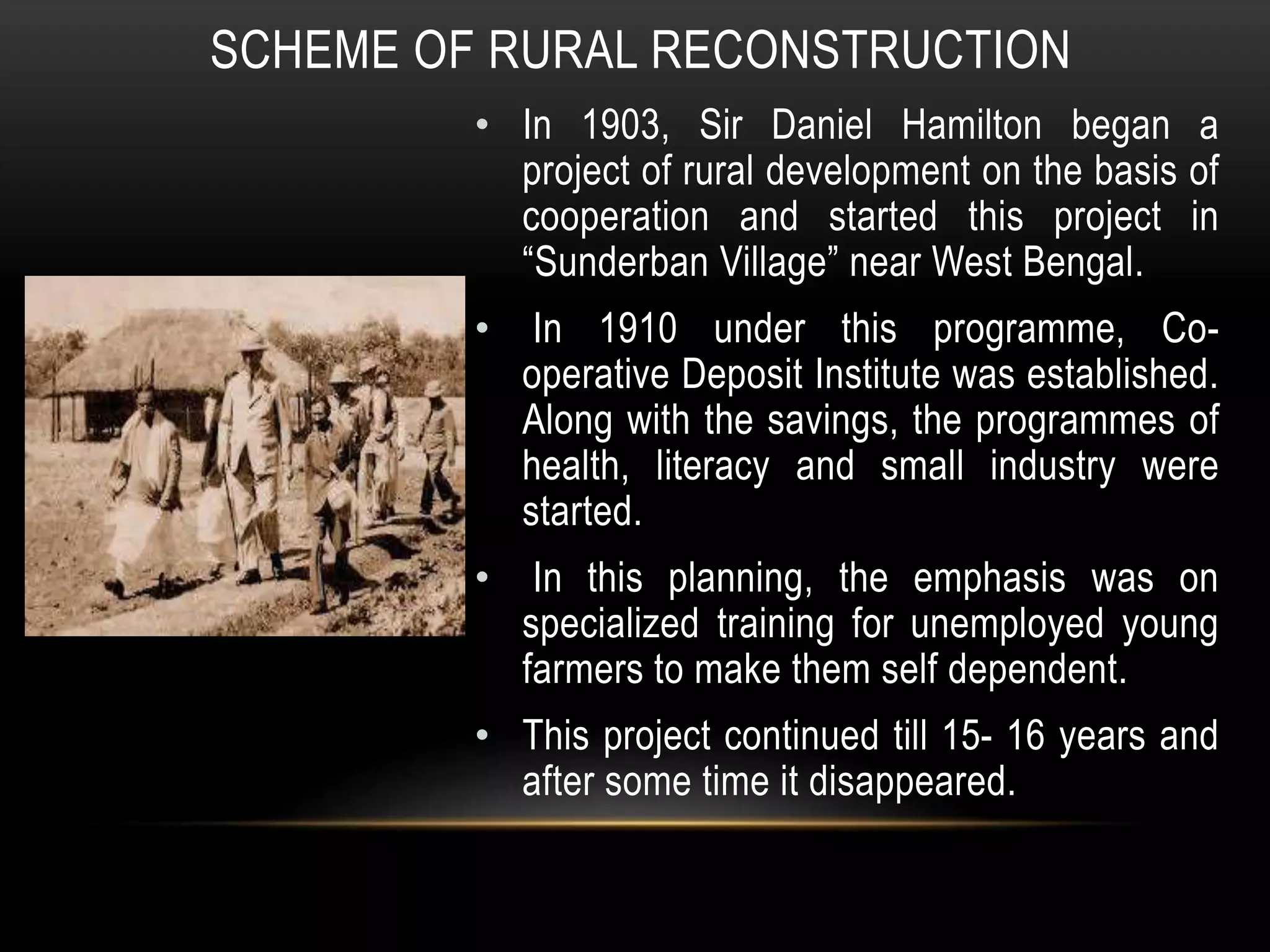 Pre-Independence Programs | PPTX