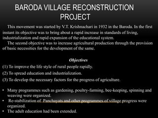 Pre-Independence Programs | PPTX