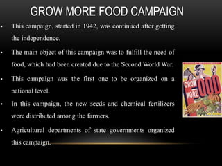 Pre-Independence Programs | PPTX