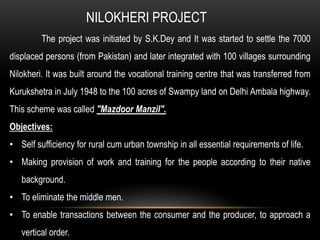 Pre-Independence Programs | PPTX