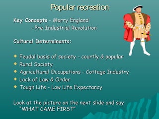 Pre industrial revolution history | PPT
