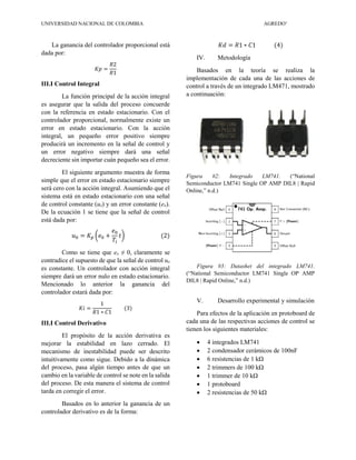 Diseño de un controlador pid | PDF