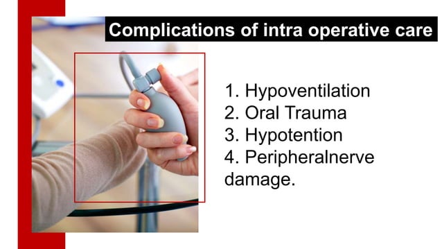 Pre, intra and post operative care | PPTX